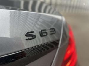 Черный Мерседес S63 AMG 2020 в Вильнюс, объемом двигателя 3.98 л и пробегом 93 тыс. км за 57500 €, фото 9 на AUTOMOTO.COM.LV