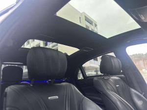 Черный Мерседес S63 AMG 2020 в Вильнюс, объемом двигателя 3.98 л и пробегом 93 тыс. км за 57500 €, фото 13 на AUTOMOTO.COM.LV