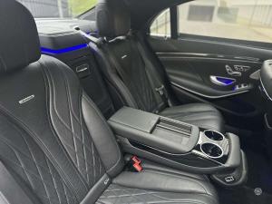 Черный Мерседес S63 AMG 2020 в Вильнюс, объемом двигателя 3.98 л и пробегом 93 тыс. км за 57500 €, фото 21 на AUTOMOTO.COM.LV