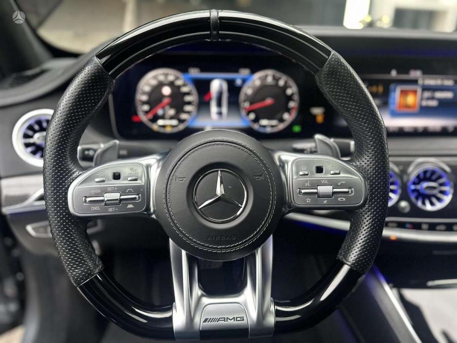 Черный Мерседес S63 AMG 2020 в Вильнюс, объемом двигателя 3.98 л и пробегом 93 тыс. км за 57500 €, фото 22 на AUTOMOTO.COM.LV