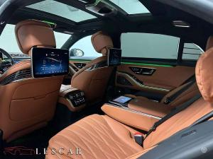 Черный Мерседес S63 AMG 2024 в Вильнюс, объемом двигателя 3.98 л и пробегом 20 тыс. км за 195000 €, фото 14 на AUTOMOTO.COM.LV