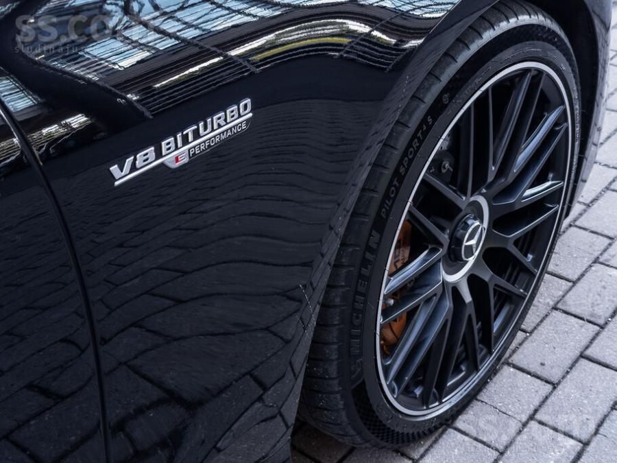 Melns Mercedes-Benz S63 AMG 2024 Rīga, ar dzinēja tilpumu 4.00 L un nobraukumu 26 tūkst. km par 175000 €, foto 7 vietnē AUTOMOTO.COM.LV