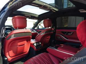 Melns Mercedes-Benz S63 AMG 2024 Rīga, ar dzinēja tilpumu 4.00 L un nobraukumu 26 tūkst. km par 175000 €, foto 20 vietnē AUTOMOTO.COM.LV