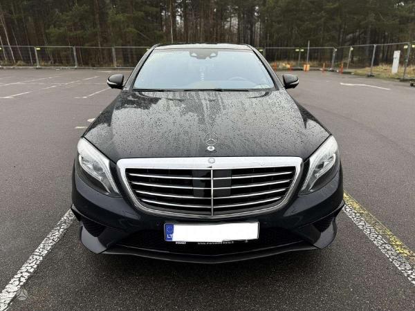 Zils Mercedes-Benz S63 AMG 2014 Viļņa, ar dzinēja tilpumu 5.46 L un nobraukumu 110 tūkst. km par 42000 €, foto 8 vietnē AUTOMOTO.COM.LV
