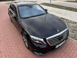 Blue Mercedes-Benz S63 AMG 2014 in Vilnius, with an engine capacity of 5.46 L and mileage of 110 thousand km for 36990 €, photo 10 on AUTOMOTO.COM.LV