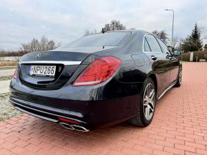 Синий Мерседес S63 AMG 2014 в Вильнюс, объемом двигателя 5.46 л и пробегом 110 тыс. км за 36990 €, фото 4 на AUTOMOTO.COM.LV