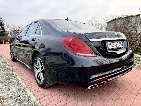 Zils Mercedes-Benz S63 AMG 2014 Viļņa, ar dzinēja tilpumu 5.46 L un nobraukumu 110 tūkst. km par 36990 €, foto 7 vietnē AUTOMOTO.COM.LV