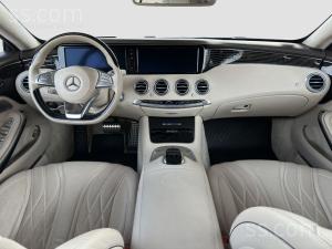 Grey Mercedes-Benz S63 AMG 2015 in Riga, with an engine capacity of 5.50 L and mileage of 60 thousand km for 73900 €, photo 8 on AUTOMOTO.COM.LV