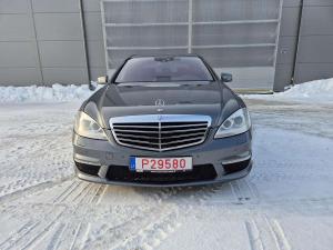 Grey Mercedes-Benz S63 AMG 2010 in Klaipeda, with an engine capacity of 6.21 L and mileage of 181 thousand km for 22000 €, photo 19 on AUTOMOTO.COM.LV