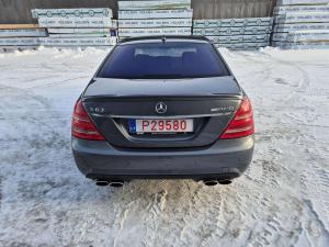 Grey Mercedes-Benz S63 AMG 2010 in Klaipeda, with an engine capacity of 6.21 L and mileage of 181 thousand km for 22000 €, photo 23 on AUTOMOTO.COM.LV