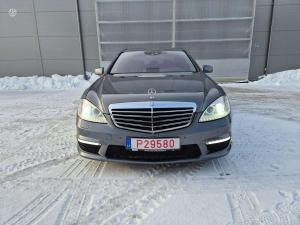 Grey Mercedes-Benz S63 AMG 2010 in Klaipeda, with an engine capacity of 6.21 L and mileage of 181 thousand km for 22000 €, photo 27 on AUTOMOTO.COM.LV