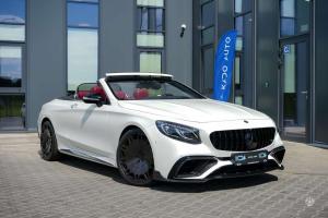 Balts Mercedes-Benz S63 AMG 2017 Kauņa, ar dzinēja tilpumu 5.46 L un nobraukumu 26 tūkst. km par 94950 €, foto  vietnē AUTOMOTO.COM.LV