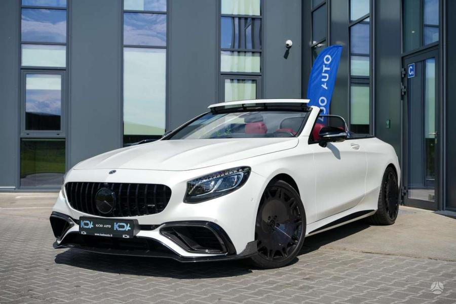 Balts Mercedes-Benz S63 AMG 2017 Kauņa, ar dzinēja tilpumu 5.46 L un nobraukumu 26 tūkst. km par 94950 €, foto 3 vietnē AUTOMOTO.COM.LV