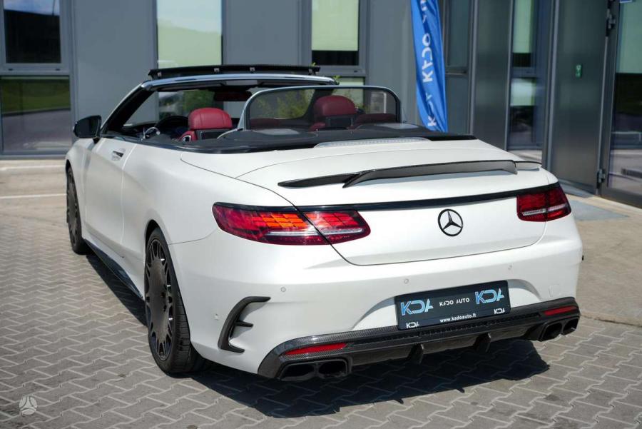 Balts Mercedes-Benz S63 AMG 2017 Kauņa, ar dzinēja tilpumu 5.46 L un nobraukumu 26 tūkst. km par 94950 €, foto 16 vietnē AUTOMOTO.COM.LV