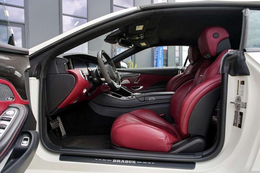 Balts Mercedes-Benz S63 AMG 2017 Kauņa, ar dzinēja tilpumu 5.46 L un nobraukumu 26 tūkst. km par 94950 €, foto 28 vietnē AUTOMOTO.COM.LV