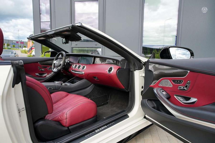 Balts Mercedes-Benz S63 AMG 2017 Kauņa, ar dzinēja tilpumu 5.46 L un nobraukumu 26 tūkst. km par 94950 €, foto 39 vietnē AUTOMOTO.COM.LV
