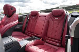 Balts Mercedes-Benz S63 AMG 2017 Kauņa, ar dzinēja tilpumu 5.46 L un nobraukumu 26 tūkst. km par 94950 €, foto 41 vietnē AUTOMOTO.COM.LV