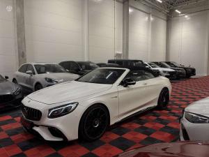 White Mercedes-Benz S63 AMG 2019 in Vilnius, with an engine capacity of 3.98 L and mileage of 62 thousand km for 99999 €, photo 36 on AUTOMOTO.COM.LV