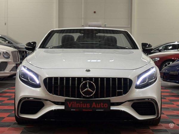 Balts Mercedes-Benz S63 AMG 2019 Viļņa, ar dzinēja tilpumu 3.98 L un nobraukumu 66 tūkst. km par 89630 €, foto 2 vietnē AUTOMOTO.COM.LV