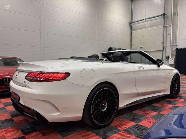 Balts Mercedes-Benz S63 AMG 2019 Viļņa, ar dzinēja tilpumu 3.98 L un nobraukumu 66 tūkst. km par 89630 €, foto 4 vietnē AUTOMOTO.COM.LV