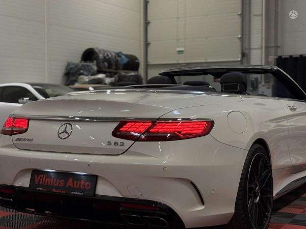Balts Mercedes-Benz S63 AMG 2019 Viļņa, ar dzinēja tilpumu 3.98 L un nobraukumu 66 tūkst. km par 89630 €, foto 8 vietnē AUTOMOTO.COM.LV
