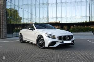 Белый Мерседес S63 AMG 2019 в Вильнюс, объемом двигателя 3.98 л и пробегом 66 тыс. км за 86300 €, фото 11 на AUTOMOTO.COM.LV