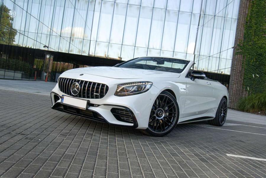 Белый Мерседес S63 AMG 2019 в Вильнюс, объемом двигателя 3.98 л и пробегом 66 тыс. км за 86300 €, фото 13 на AUTOMOTO.COM.LV