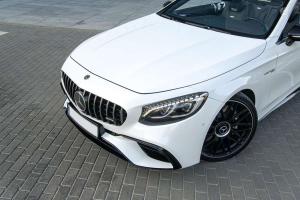 Белый Мерседес S63 AMG 2019 в Вильнюс, объемом двигателя 3.98 л и пробегом 66 тыс. км за 86300 €, фото 18 на AUTOMOTO.COM.LV