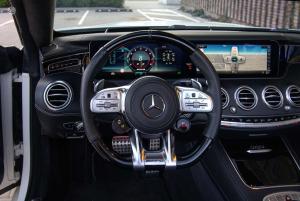 Белый Мерседес S63 AMG 2019 в Вильнюс, объемом двигателя 3.98 л и пробегом 66 тыс. км за 86300 €, фото 28 на AUTOMOTO.COM.LV