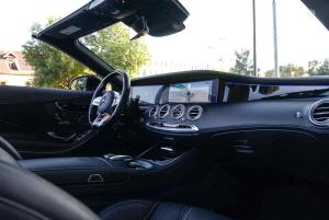 Белый Мерседес S63 AMG 2019 в Вильнюс, объемом двигателя 3.98 л и пробегом 66 тыс. км за 86300 €, фото 32 на AUTOMOTO.COM.LV