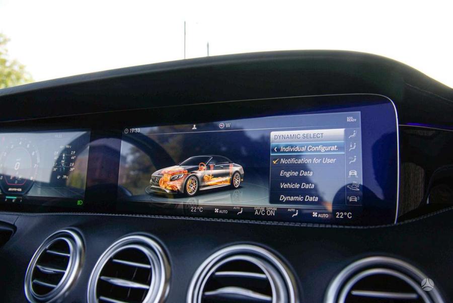 Белый Мерседес S63 AMG 2019 в Вильнюс, объемом двигателя 3.98 л и пробегом 66 тыс. км за 86300 €, фото 40 на AUTOMOTO.COM.LV