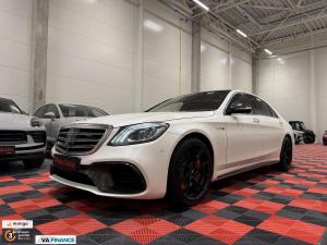 Balts Mercedes-Benz S63 AMG 2016 Viļņa, ar dzinēja tilpumu 5.46 L un nobraukumu 138 tūkst. km par 45990 €, foto 1 vietnē AUTOMOTO.COM.LV