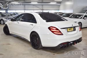 Balts Mercedes-Benz S63 AMG 2014 Rīga, ar dzinēja tilpumu 5.50 L un nobraukumu 145 tūkst. km par 39900 €, foto 3 vietnē AUTOMOTO.COM.LV