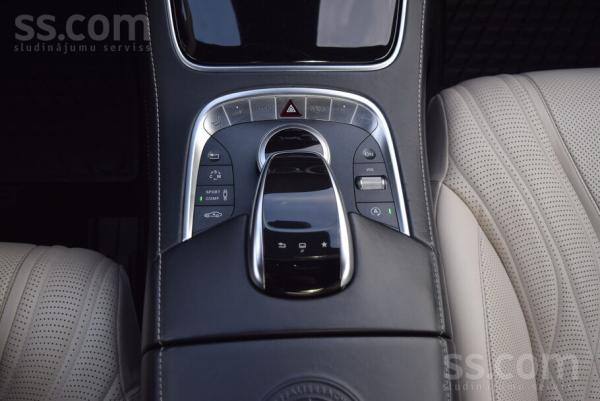 Белый Мерседес S63 AMG 2014 в Рига, объемом двигателя 5.50 л и пробегом 145 тыс. км за 39900 €, фото 5 на AUTOMOTO.COM.LV