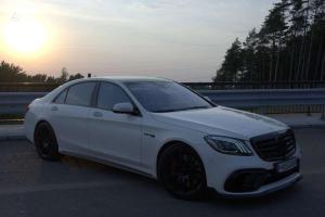 Белый Мерседес S63 AMG 2014 в Каунас, объемом двигателя 5.46 л и пробегом 63 тыс. км за 48000 €, фото 11 на AUTOMOTO.COM.LV