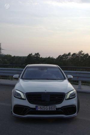 Белый Мерседес S63 AMG 2014 в Каунас, объемом двигателя 5.46 л и пробегом 63 тыс. км за 48000 €, фото 12 на AUTOMOTO.COM.LV