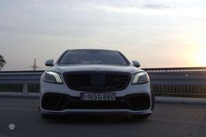 Белый Мерседес S63 AMG 2014 в Каунас, объемом двигателя 5.46 л и пробегом 63 тыс. км за 48000 €, фото 13 на AUTOMOTO.COM.LV