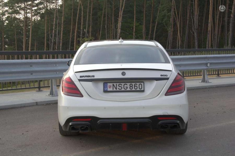 Белый Мерседес S63 AMG 2014 в Каунас, объемом двигателя 5.46 л и пробегом 63 тыс. км за 48000 €, фото 14 на AUTOMOTO.COM.LV