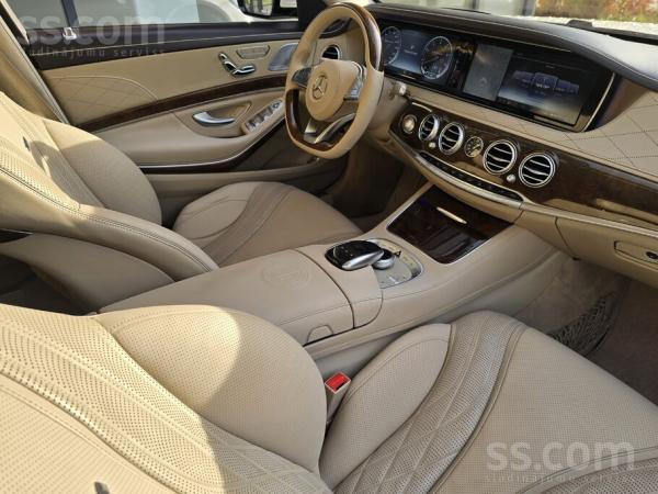 Белый Мерседес S63 AMG 2016 в Рига, объемом двигателя 5.50 л и пробегом 0 тыс. км за 35000 €, фото 8 на AUTOMOTO.COM.LV