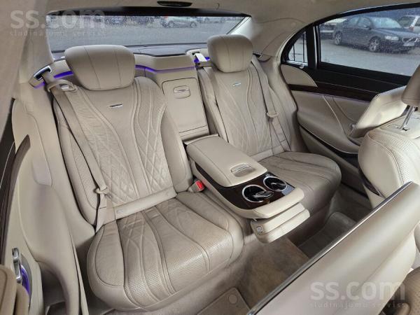 Белый Мерседес S63 AMG 2016 в Рига, объемом двигателя 5.50 л и пробегом 0 тыс. км за 35000 €, фото 11 на AUTOMOTO.COM.LV