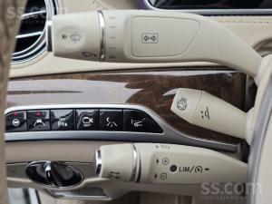 White Mercedes-Benz S63 AMG 2016 in Riga, with an engine capacity of 5.50 L and mileage of 0 thousand km for 35000 €, photo 17 on AUTOMOTO.COM.LV