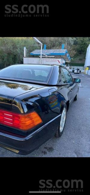 Melns Mercedes-Benz sl-300 1992 Daugavpils, ar dzinēja tilpumu 3.00 L un nobraukumu 117 tūkst. km par 11000 €, foto 5 vietnē AUTOMOTO.COM.LV