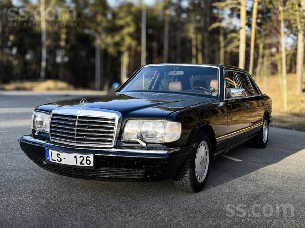 Black Mercedes-Benz sl-300 1987 in Riga, with an engine capacity of 3.00 L and mileage of 37 thousand km for 8000 €, photo 2 on AUTOMOTO.COM.LV