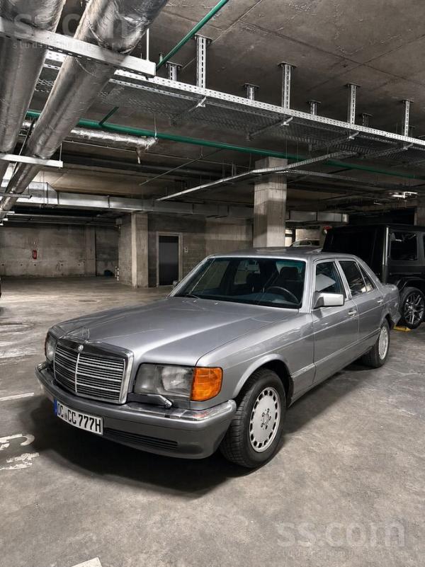 Grey Mercedes-Benz sl-300 1988 in Riga, with an engine capacity of 3.00 L and mileage of 342 thousand km for 7980 €, photo 3 on AUTOMOTO.COM.LV