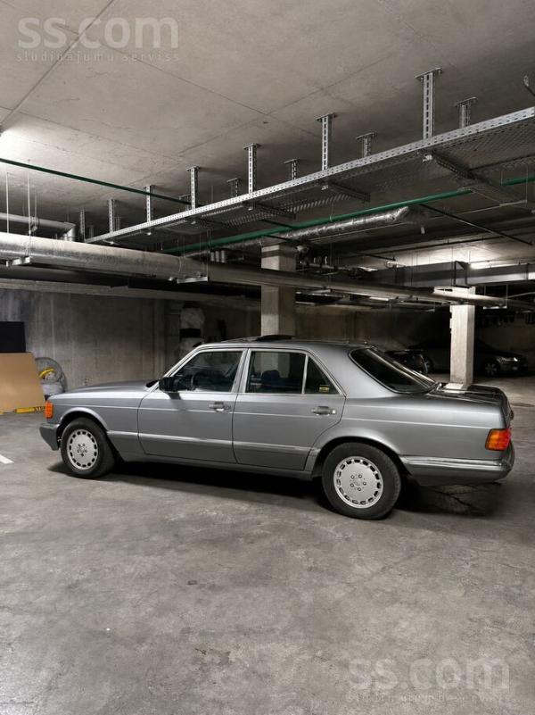 Grey Mercedes-Benz sl-300 1988 in Riga, with an engine capacity of 3.00 L and mileage of 342 thousand km for 7980 €, photo 4 on AUTOMOTO.COM.LV