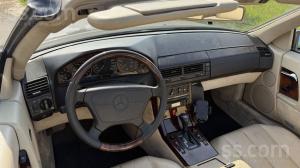 Violet Mercedes-Benz sl-320 1994 in Riga, with an engine capacity of 3.20 L and mileage of 295 thousand km for 11750 €, photo 8 on AUTOMOTO.COM.LV