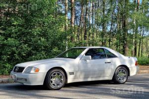 Balts Mercedes-Benz sl-320 1994 Rīga, ar dzinēja tilpumu 3.20 L un nobraukumu 110 tūkst. km par 14500 €, foto 3 vietnē AUTOMOTO.COM.LV