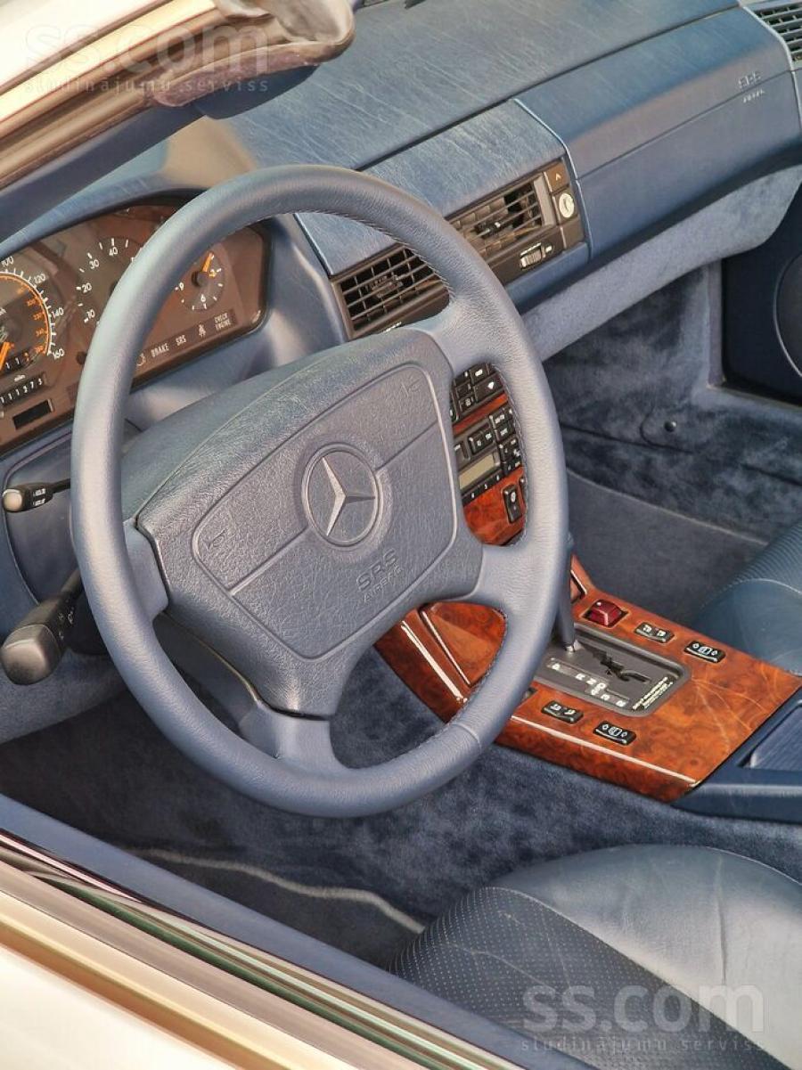 Balts Mercedes-Benz sl-320 1994 Rīga, ar dzinēja tilpumu 3.20 L un nobraukumu 110 tūkst. km par 14500 €, foto 9 vietnē AUTOMOTO.COM.LV