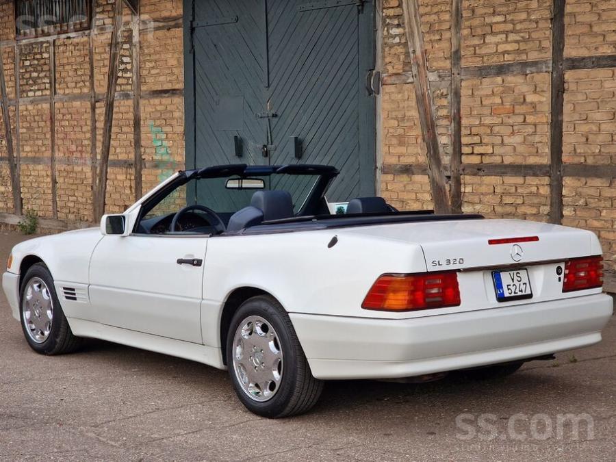 Balts Mercedes-Benz sl-320 1994 Rīga, ar dzinēja tilpumu 3.20 L un nobraukumu 110 tūkst. km par 14500 €, foto 11 vietnē AUTOMOTO.COM.LV