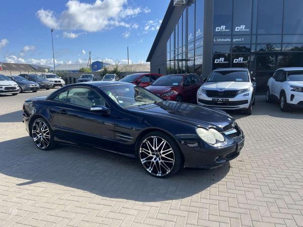 Blue Mercedes-Benz sl-350 2004 in Taurage, with an engine capacity of 3.72 L and mileage of 139 thousand km for 5900 €, photo 1 on AUTOMOTO.COM.LV